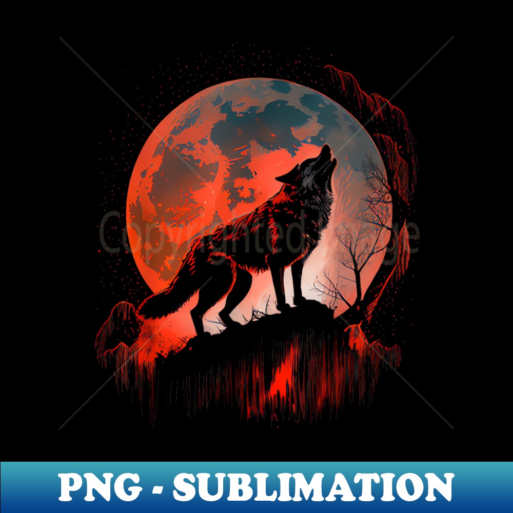 Lone Wolf Scary - Werewolf howling when Blood Full Moon - Sp | Inspire ...