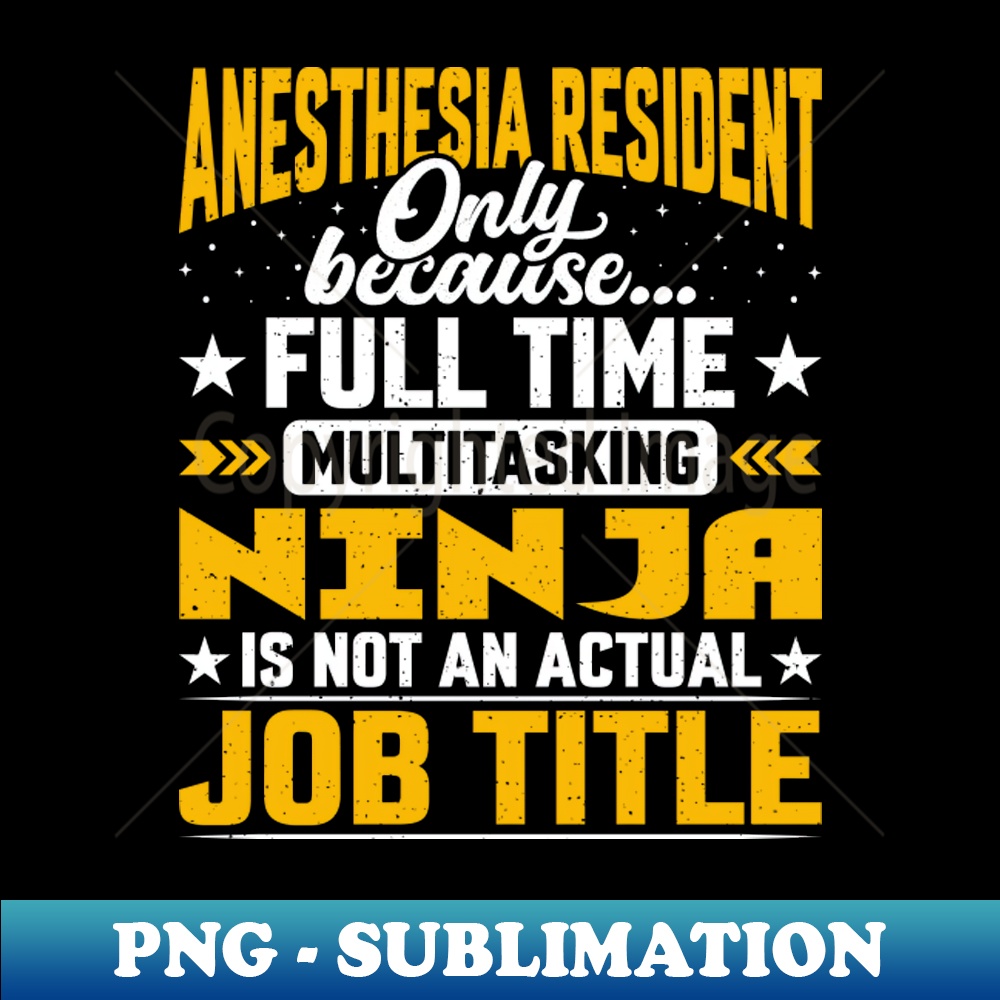 Anesthesia Resident Job Title - Funny Anesthesia Doctor - PN | Inspire ...