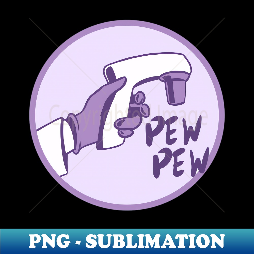 Biology Pipette Gun purple - PNG Transparent Sublimation Fil - Inspire ...