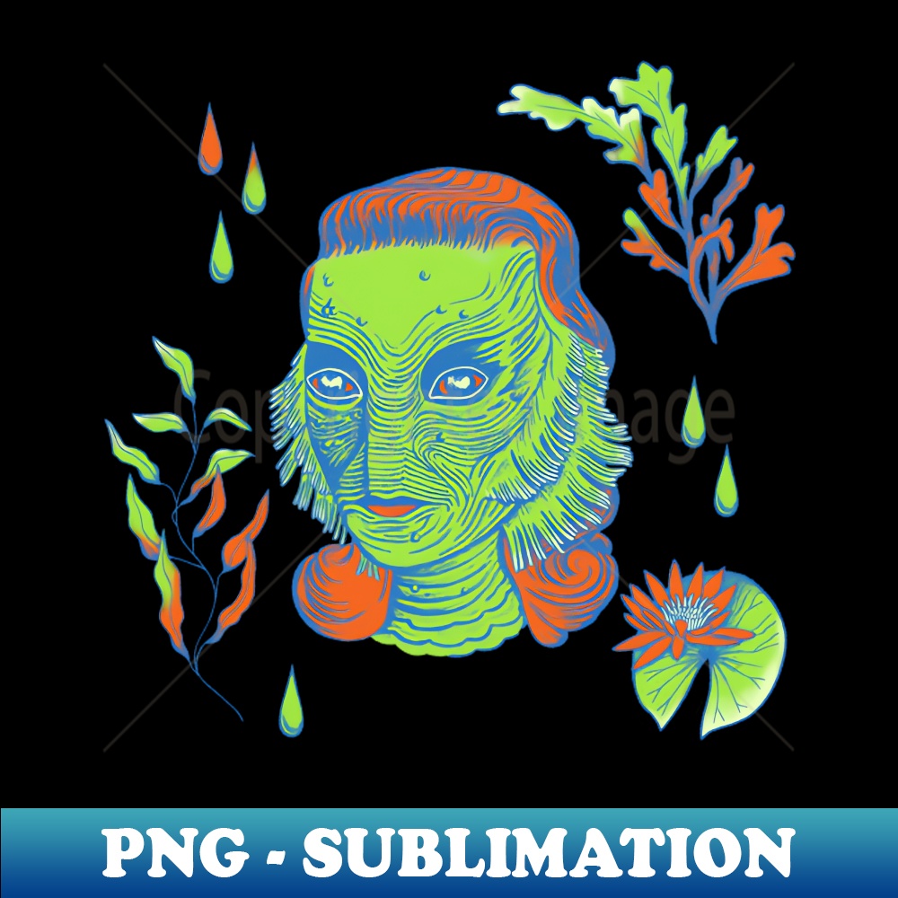 She-Creature From The Black Lagoon - Trendy Sublimation Digi | Inspire ...