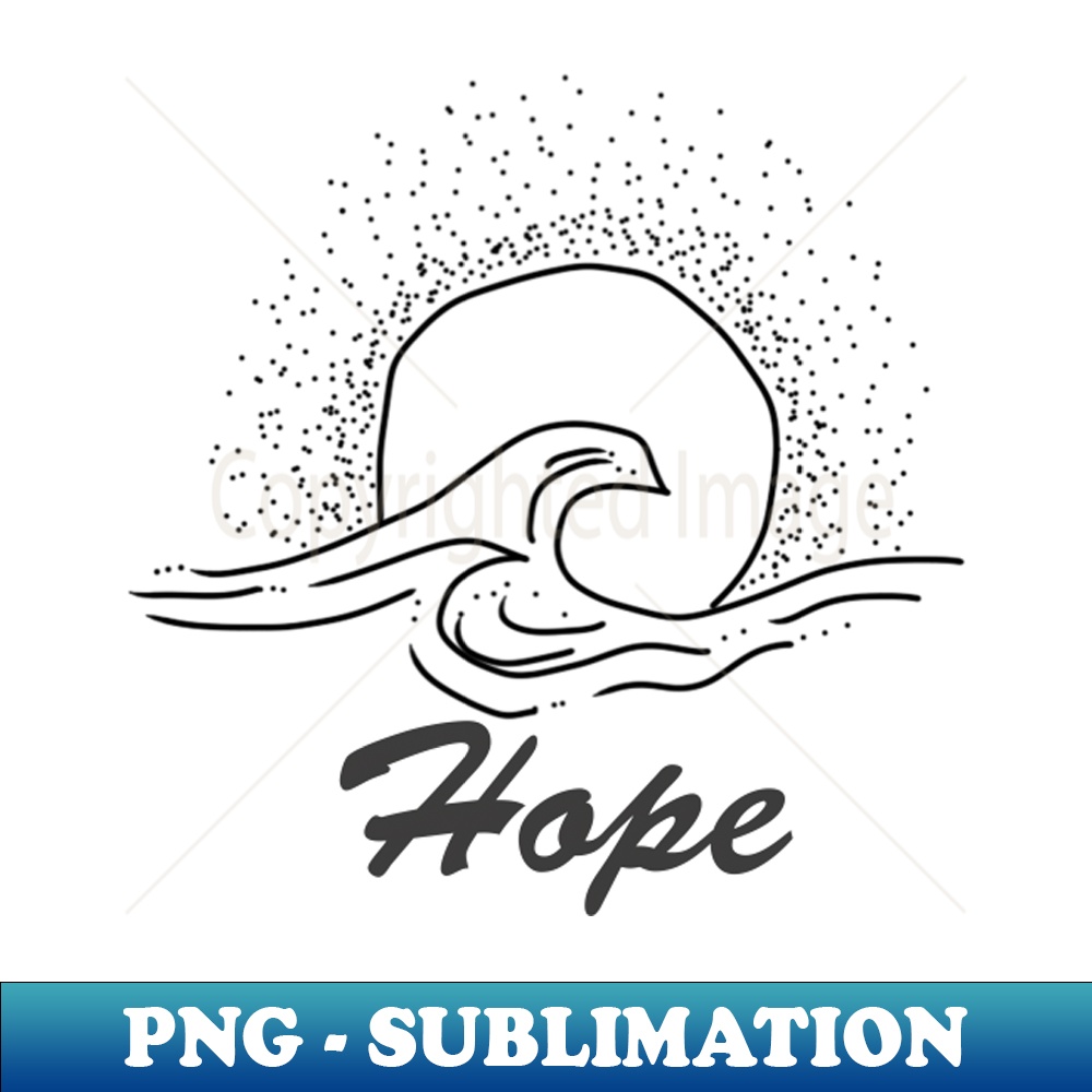 Hope with sun and waves inspirational meanings - Digital Sub | Inspire ...