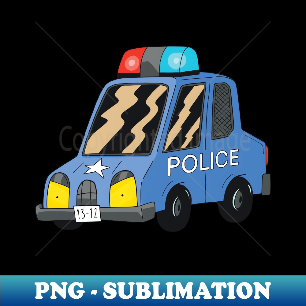 angry police car - Instant PNG Sublimation Download - Boost | Inspire ...