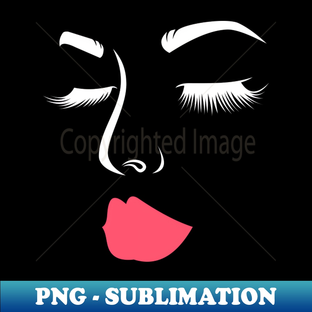Eyelash And Lips - Exclusive PNG Sublimation Download - Revo | Inspire ...