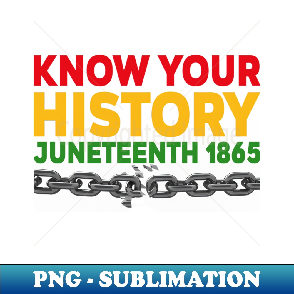Know Your History Juneteenth 1865 Afro American Black Power - Inspire ...