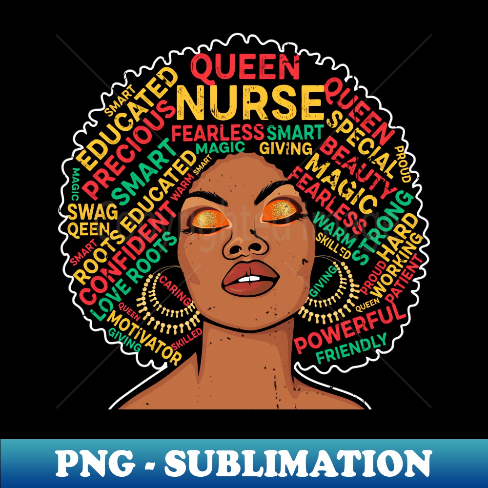 Black Nurse African Melanin Nursing African Pride Afro Nurse | Inspire ...