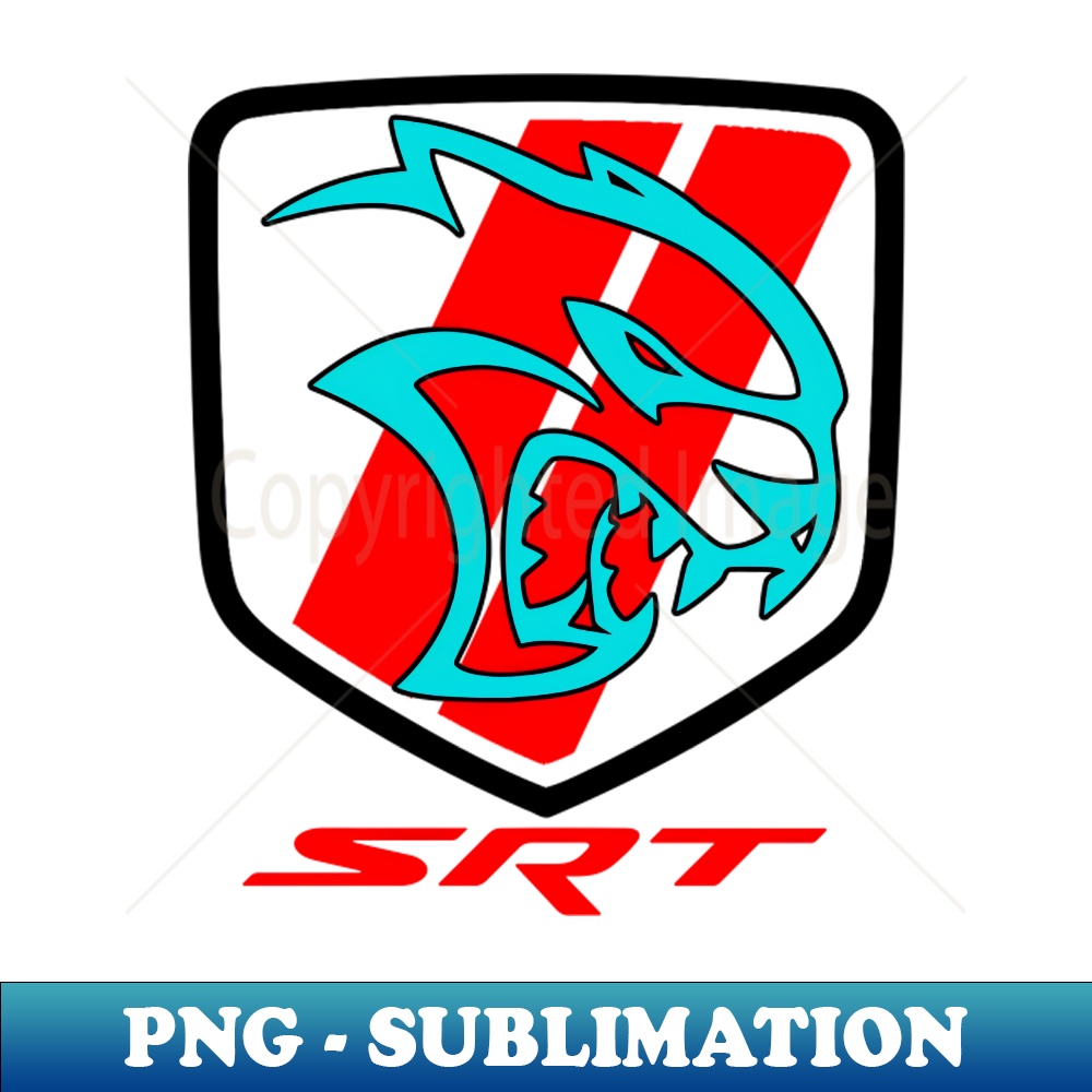 Hellcat SRT Logo - High-Resolution PNG Sublimation File - Cr | Inspire ...