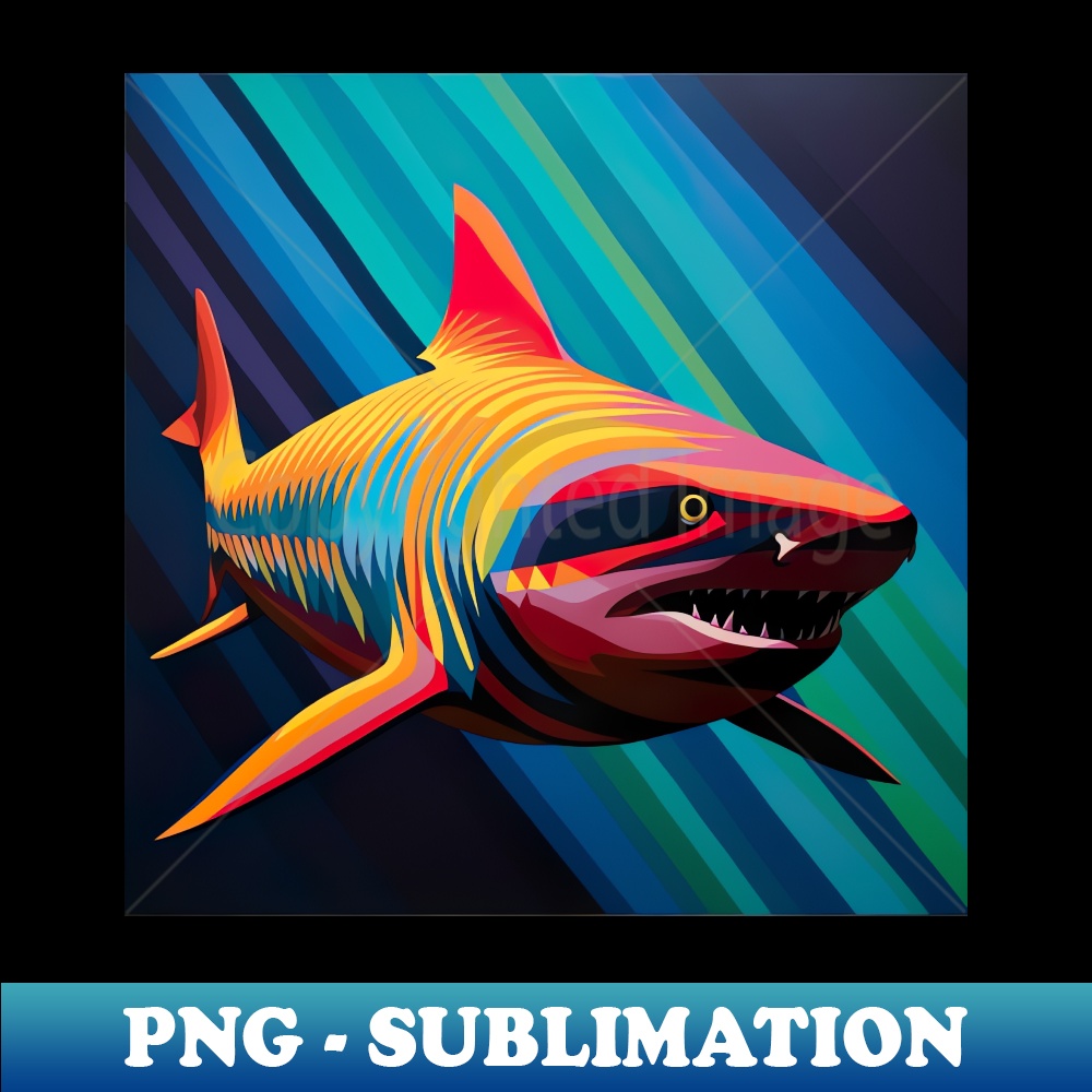Stunning Shark - Modern Sublimation PNG File - Stunning Subl | Inspire ...