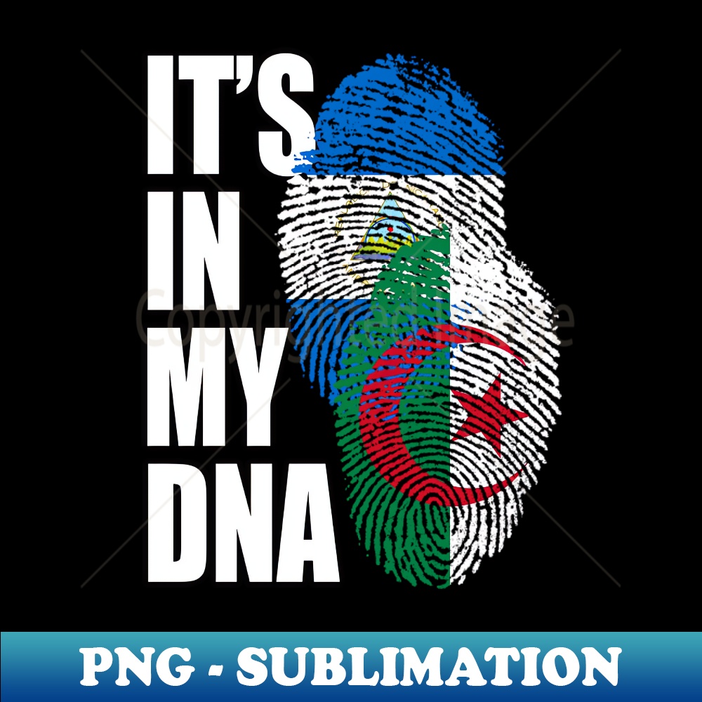 Nicaraguan And Algerian Mix DNA Flag Heritage Gift - Unique | Inspire ...