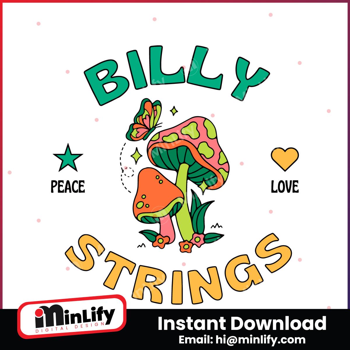 Billy Strings Svg | Inspire Uplift