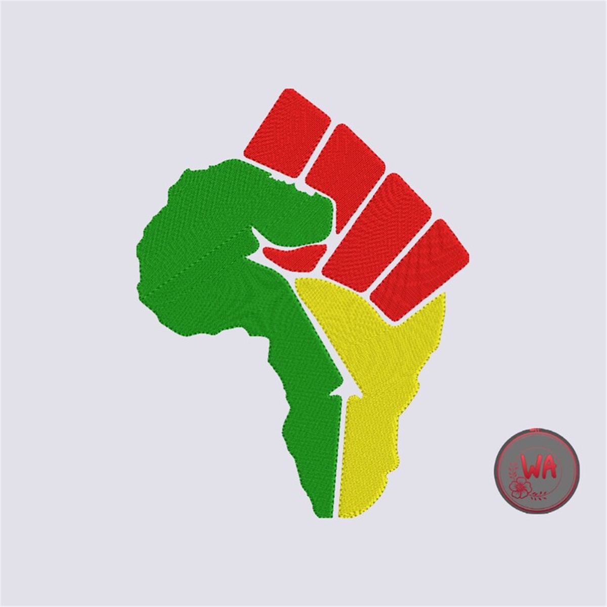 Fist Hand Embroidery Design, Fist Hand Embroidery Digital Fi - Inspire ...