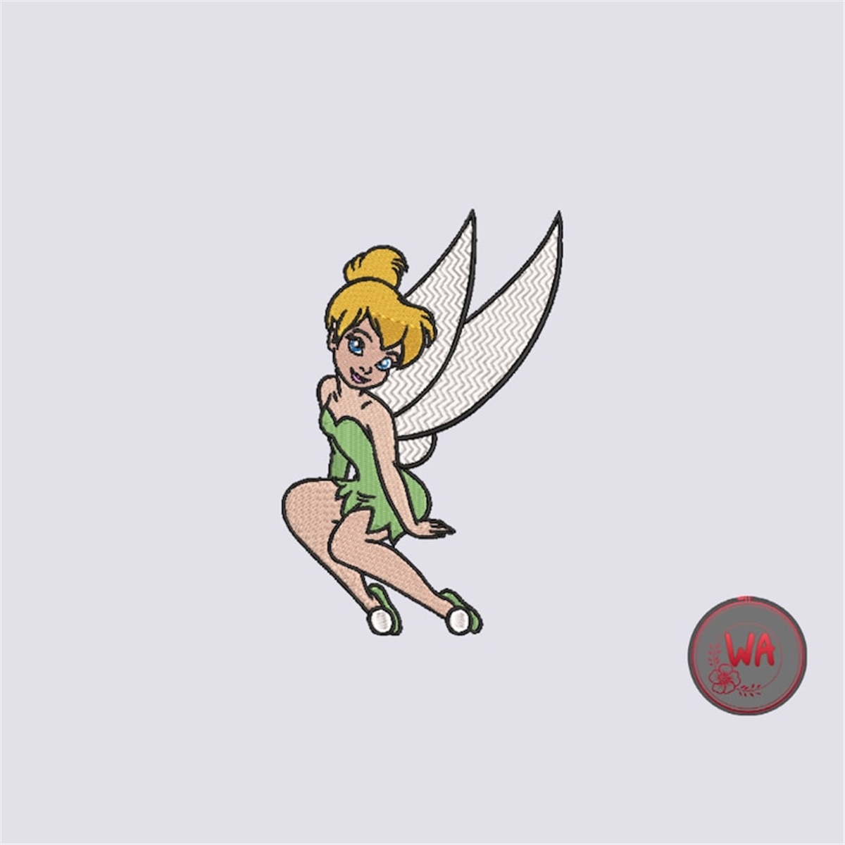 Princess Embroidery Design, Princess Tinker bell machine emb - Inspire ...