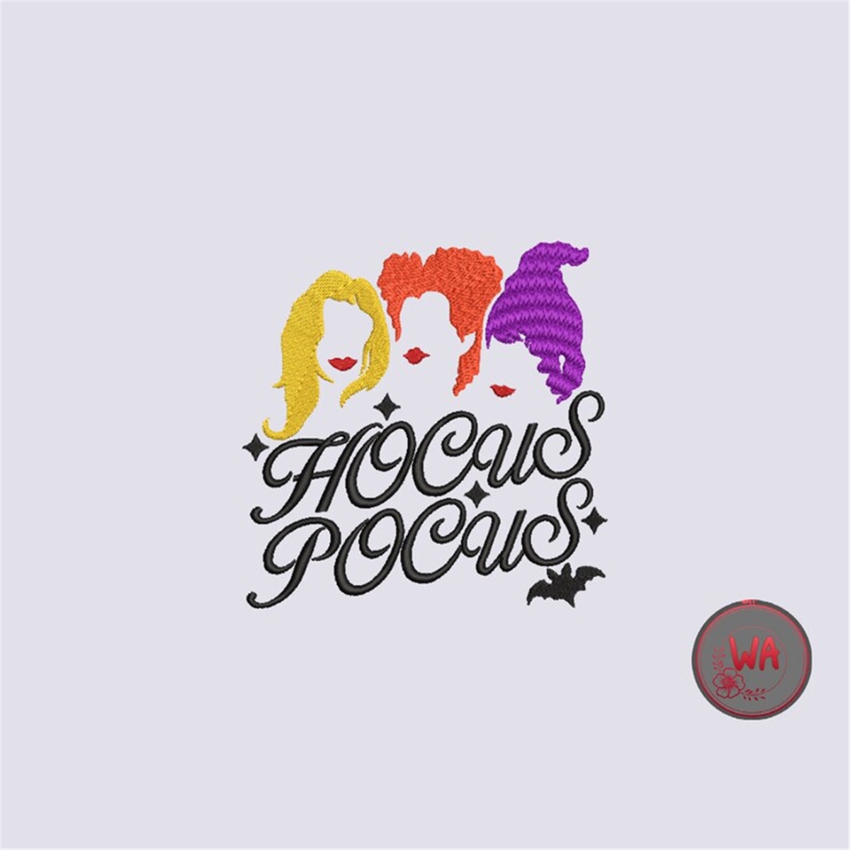 Hocus Pocus Sisters embroidery Design, Halloween Machine Emb | Inspire ...