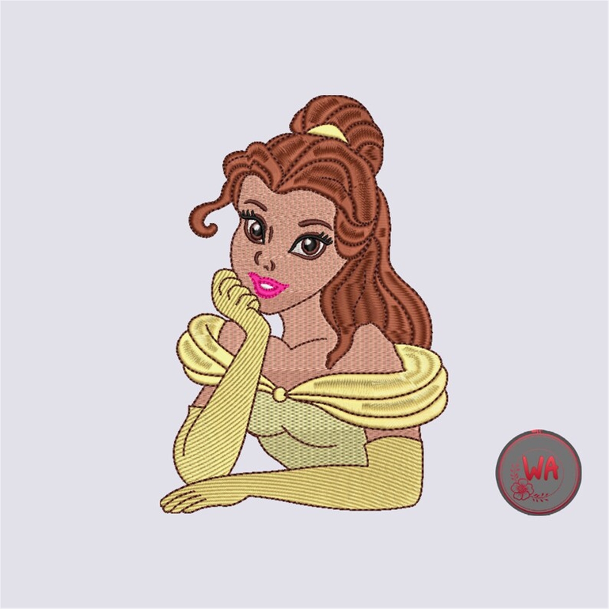 The Beast Belle Machine Embroidery Design, Beauty And The Be | Inspire ...