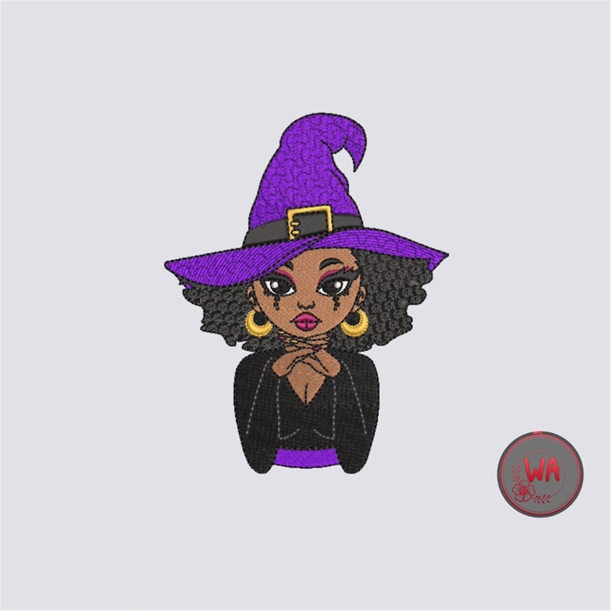 Halloween Witch Embroidery Design, Woman witch machine embro - Inspire ...