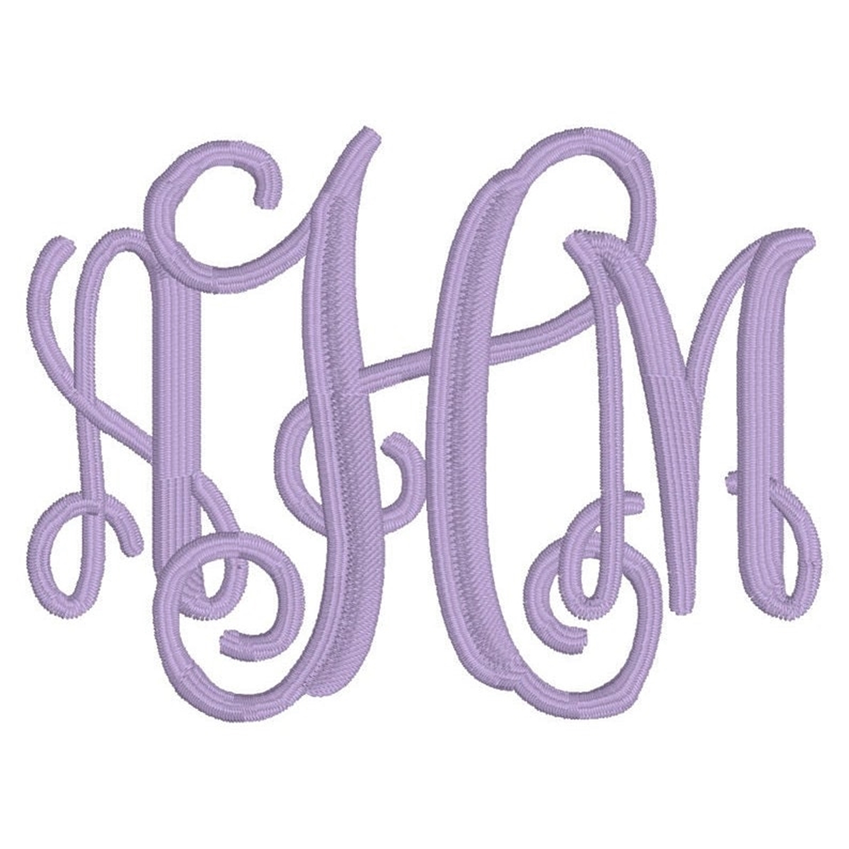 Embroidery Interlocking Monogram, MACHINE EMBROIDERY, Monogr | Inspire ...