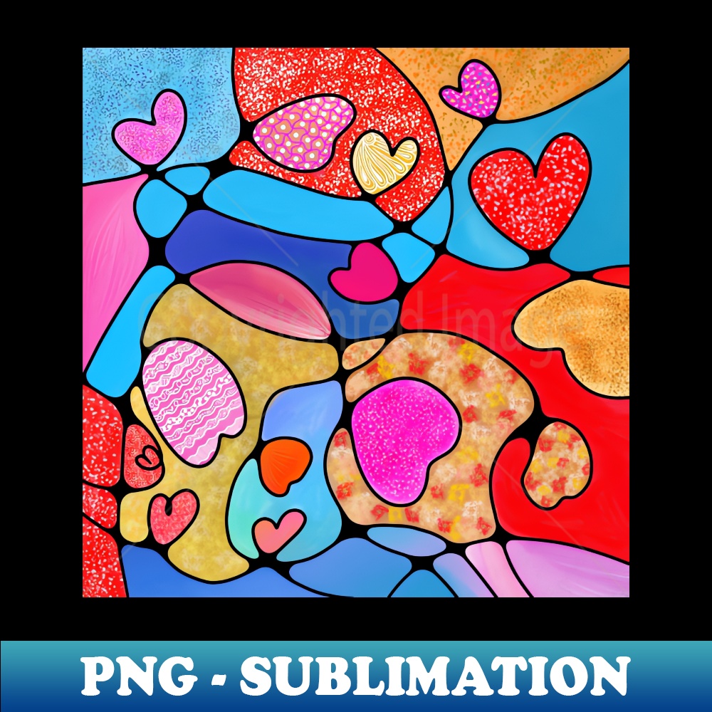 NEUROGRAPHIC HEART WATERCOLORS - PNG Transparent Sublimation | Inspire ...