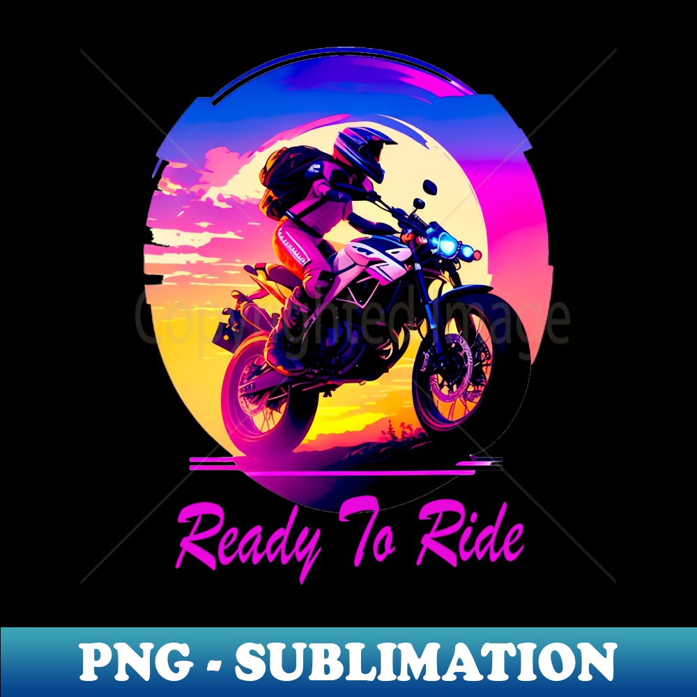 ride bike motor - Sublimation-Ready PNG File - Create with C - Inspire ...