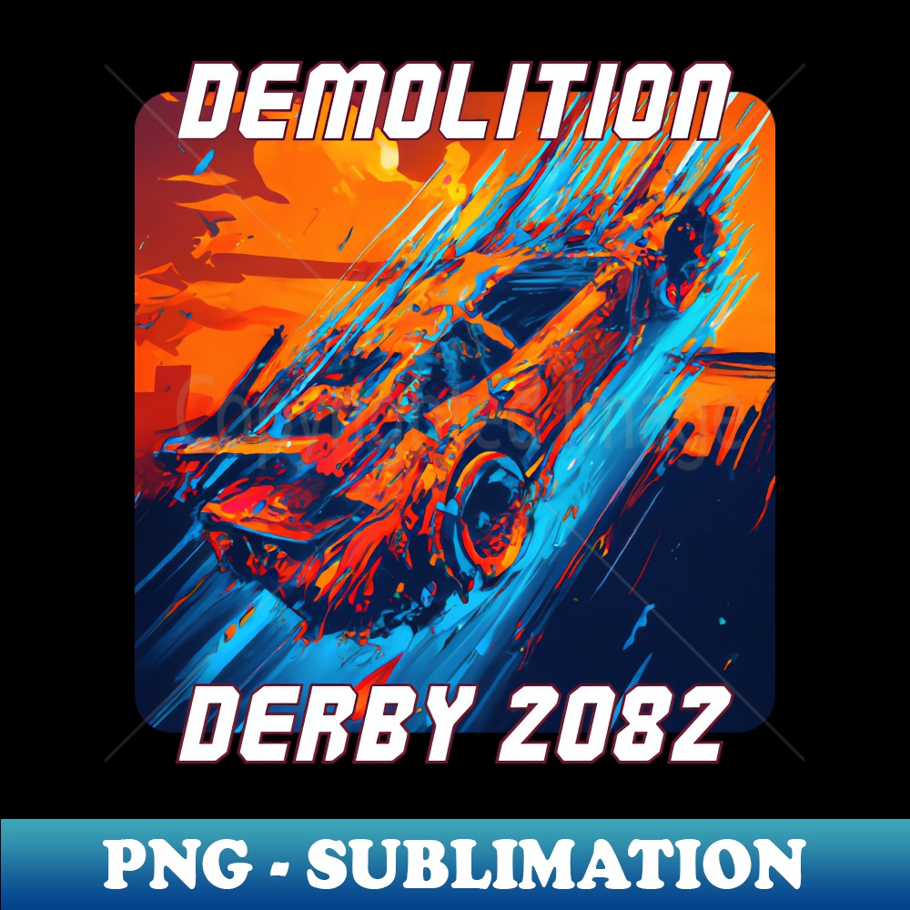 Demolition Derby 2082 - Creative Sublimation PNG Download - | Inspire ...