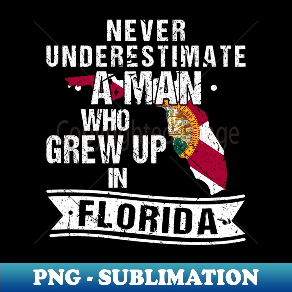 Flo Grown Design for Men Native Florida - Retro PNG Sublimat | Inspire ...