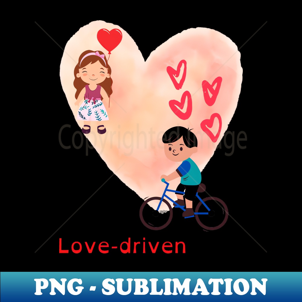 Love-driven - PNG Transparent Digital Download File for Subl - Inspire ...