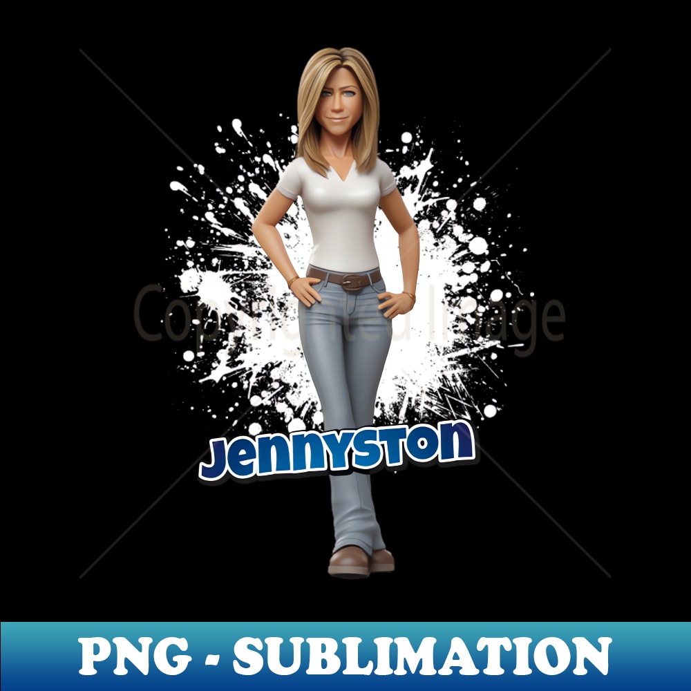 Jennifer Aniston funny plastic figure - PNG Transparent Digi | Inspire ...