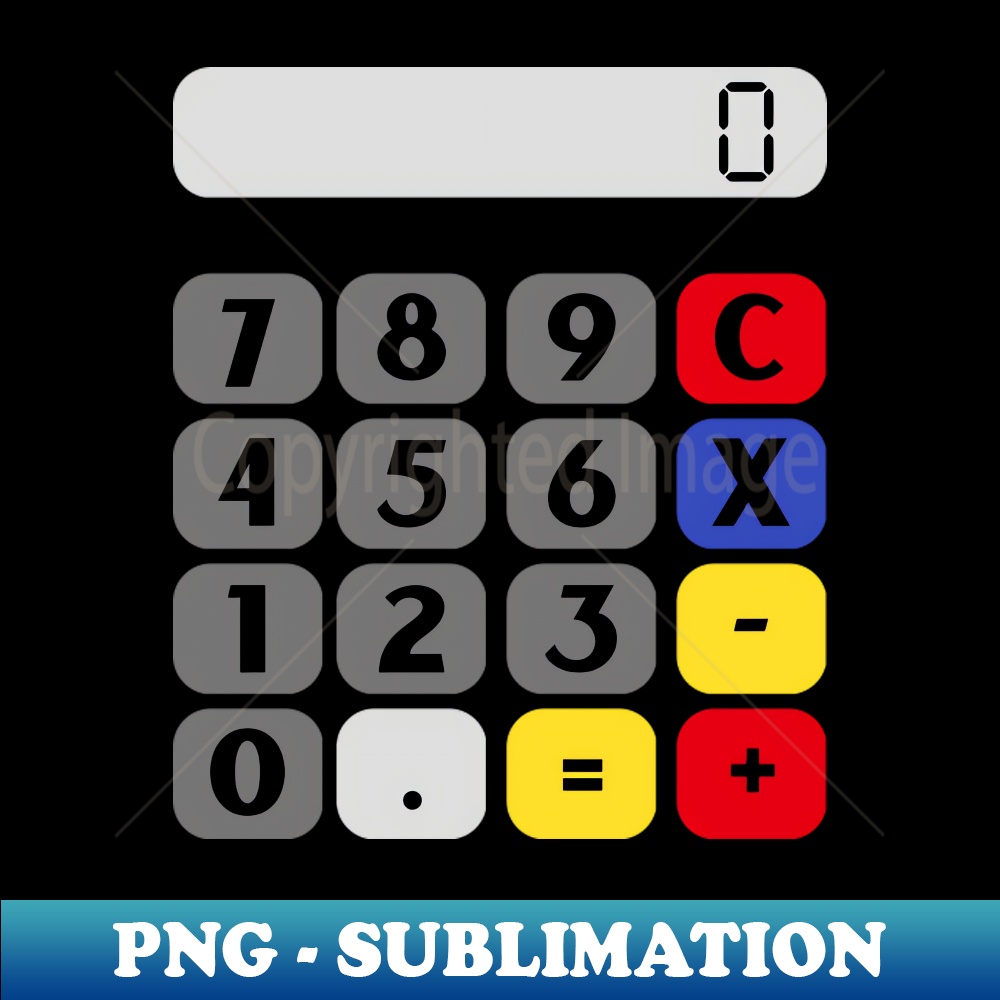Cool Calculator for Math Enthusiasts - Premium Sublimation D | Inspire ...