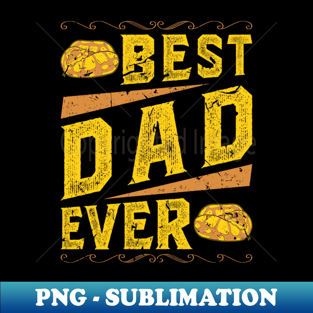 Snake Dad Herpetologist Ball Python - PNG Transparent Digita - Inspire ...