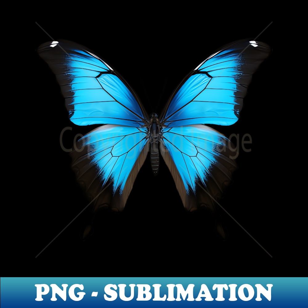 Ulysses Butterfly - PNG Sublimation Digital Download - Perfe | Inspire ...