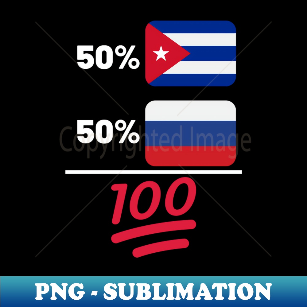 Cuban Plus Russian Mix Heritage - High-Resolution PNG Sublim - Inspire ...