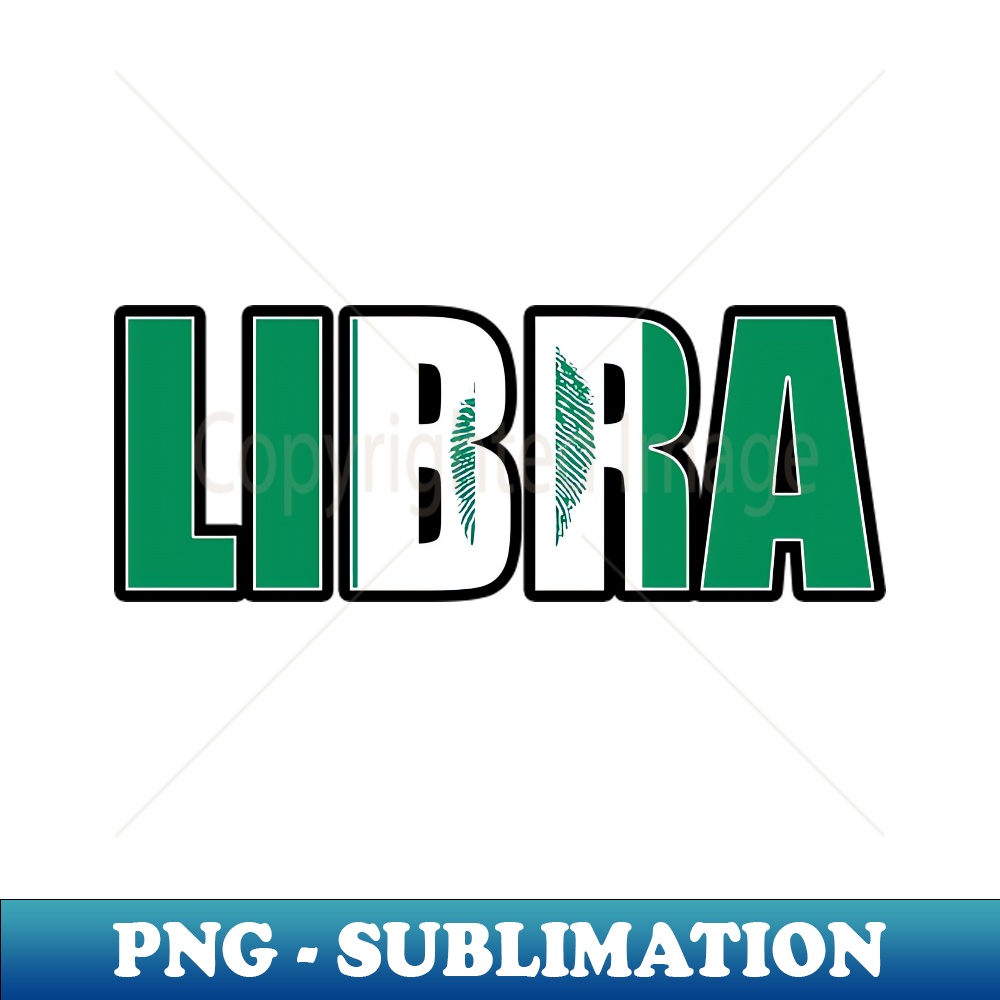 Libra Nigerian Horoscope Heritage DNA Flag - Modern Sublimat | Inspire ...
