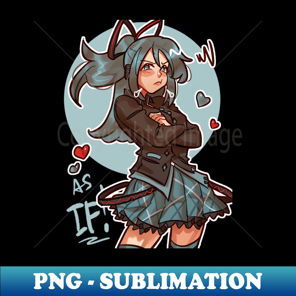Vocaloid beta if miku - Artistic Sublimation Digital File - | Inspire ...