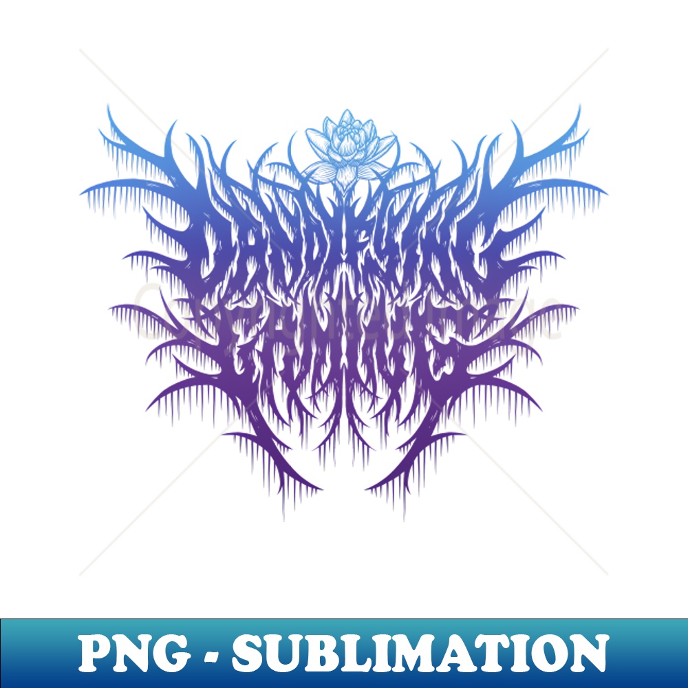 Dandifying Gaming Metal Band VIOLET BLUE - Retro PNG Sublima | Inspire ...
