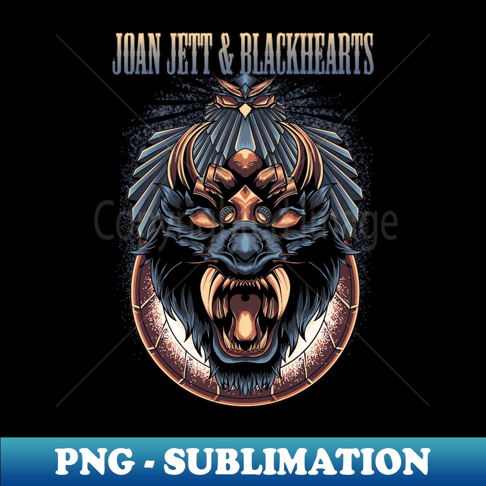 JOAN JETT BLACKHEARTS BAND - High-Quality PNG Sublimation Do | Inspire ...