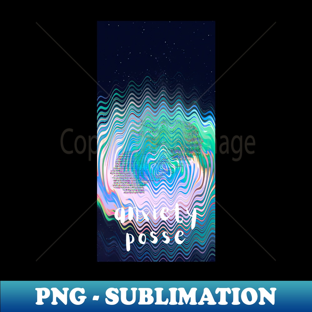 Whimsical Lines static color melt pastel Rainbow Anxiety Pos | Inspire ...