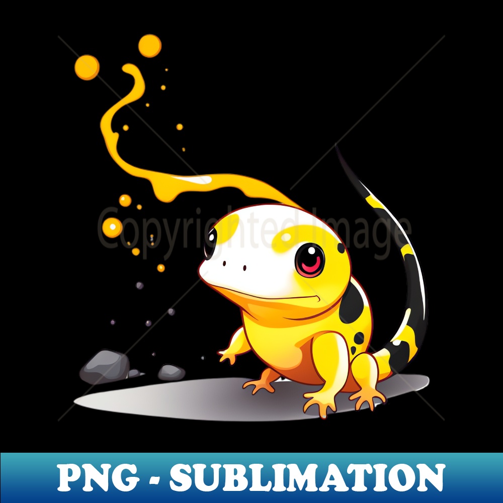 Chibi Salamander - Adorable Amphibious Charm - Unique Sublim | Inspire ...
