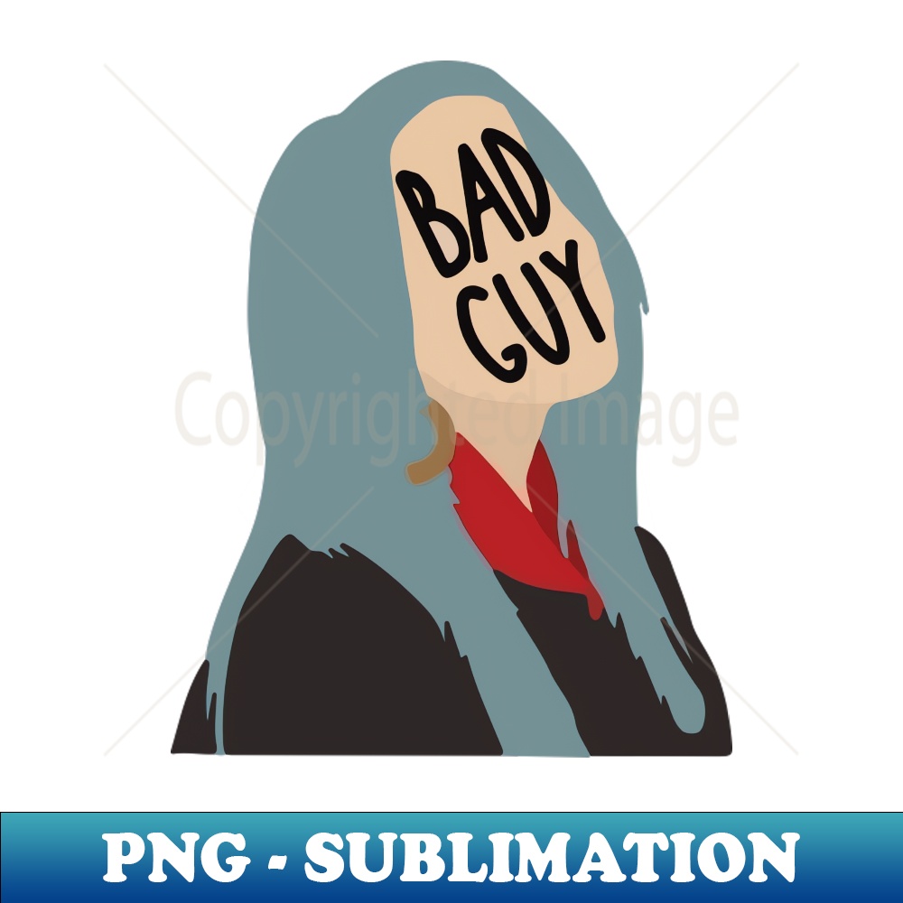 Bad guy Billie Eilish design - PNG Transparent Digital Downl | Inspire ...
