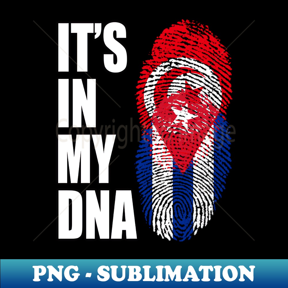 Tunisian And Cuban Mix Heritage DNA Flag - Trendy Sublimatio | Inspire ...