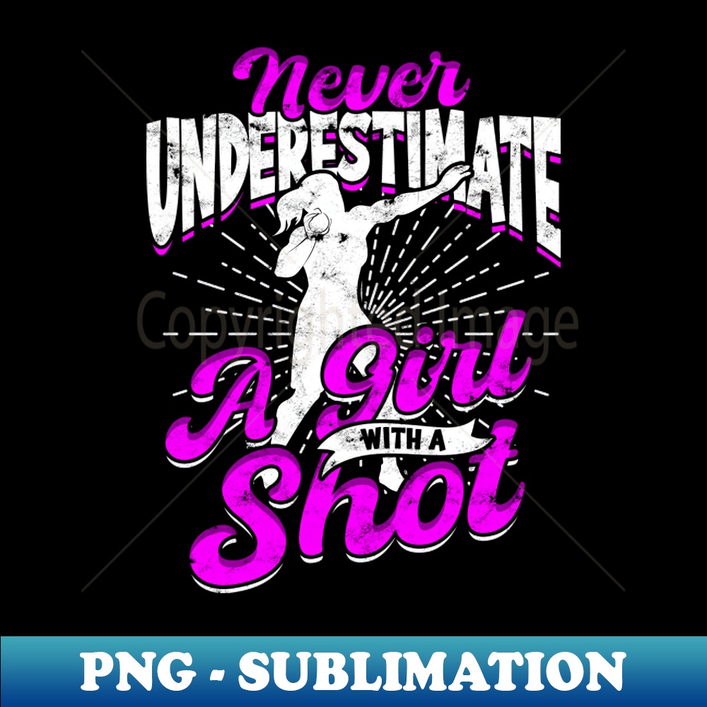 Shot Put Track and Field Thrower Shot Put - Premium Sublimat | Inspire ...
