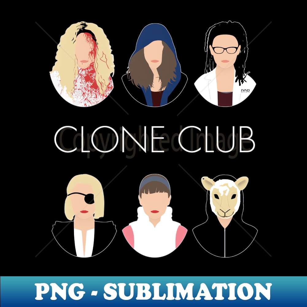 Orphan Black - Clone Club V2 - Decorative Sublimation PNG Fi | Inspire ...