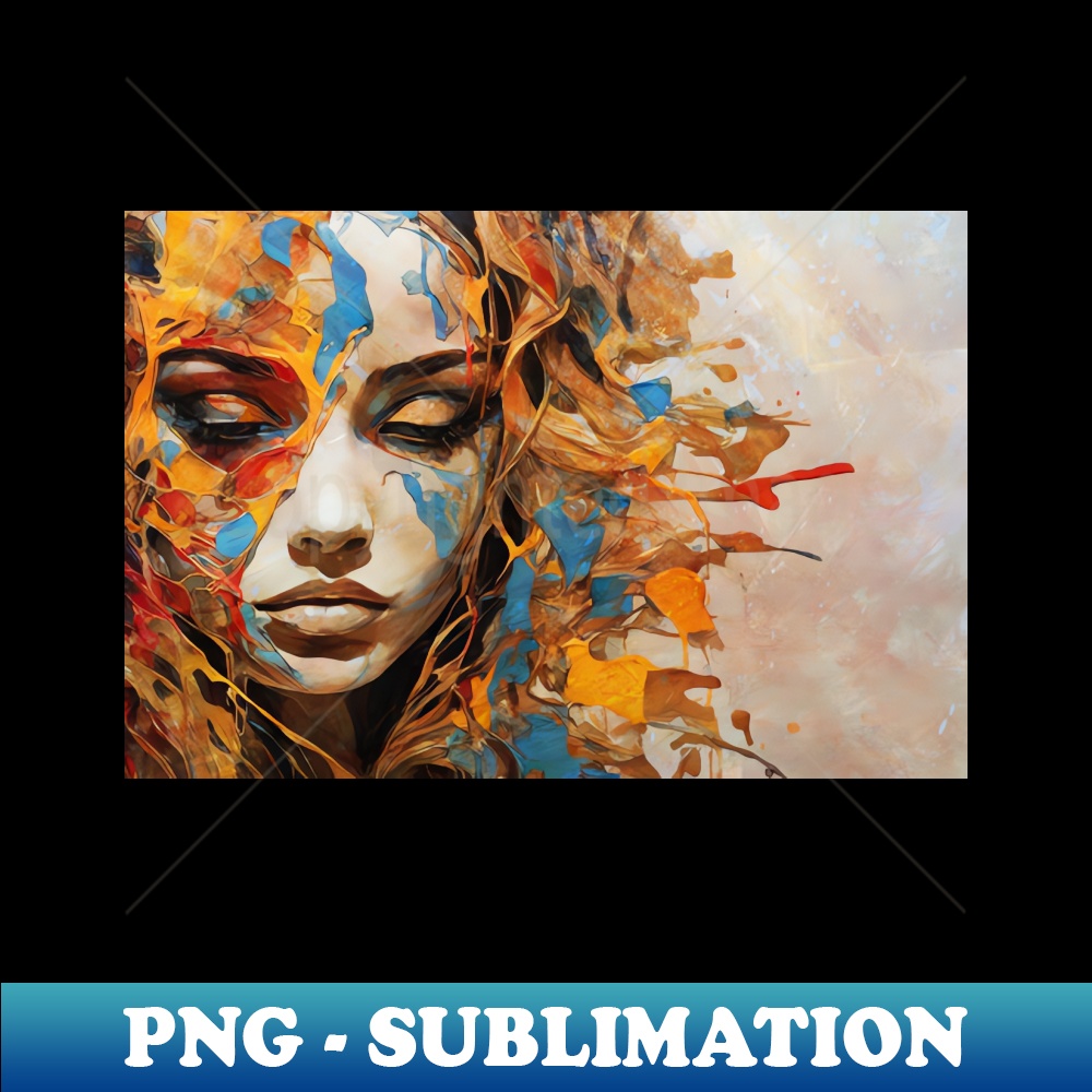 The Painted Woman - Vintage Sublimation PNG Download - Boost | Inspire ...