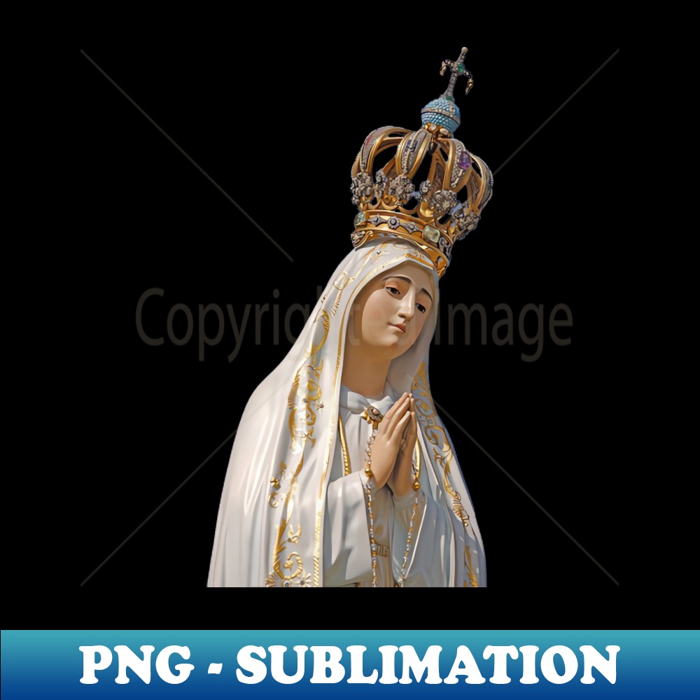 Mary our lady of Fatima - Aesthetic Sublimation Digital File | Inspire ...