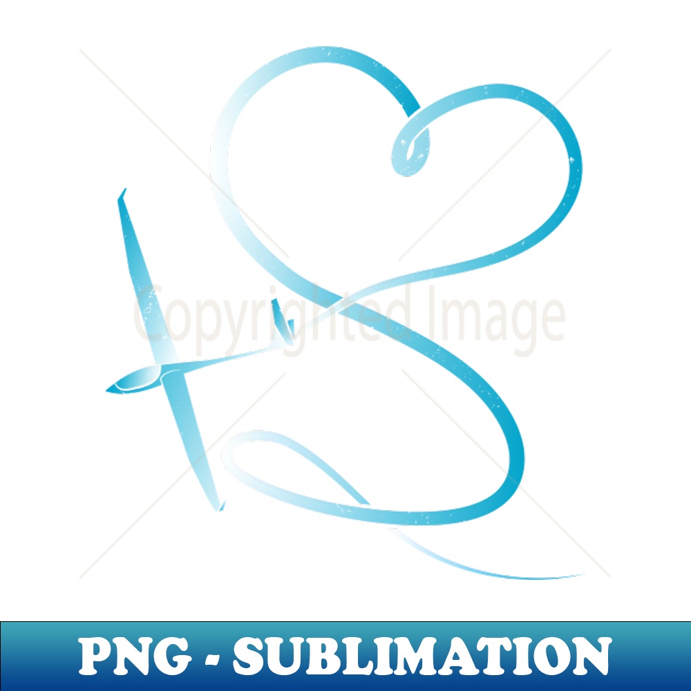 Glider pilot heart model aircraft gliding - PNG Transparent | Inspire ...