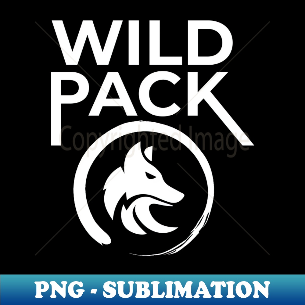 Wild Pack Logo White - PNG Sublimation Digital Download - De | Inspire ...