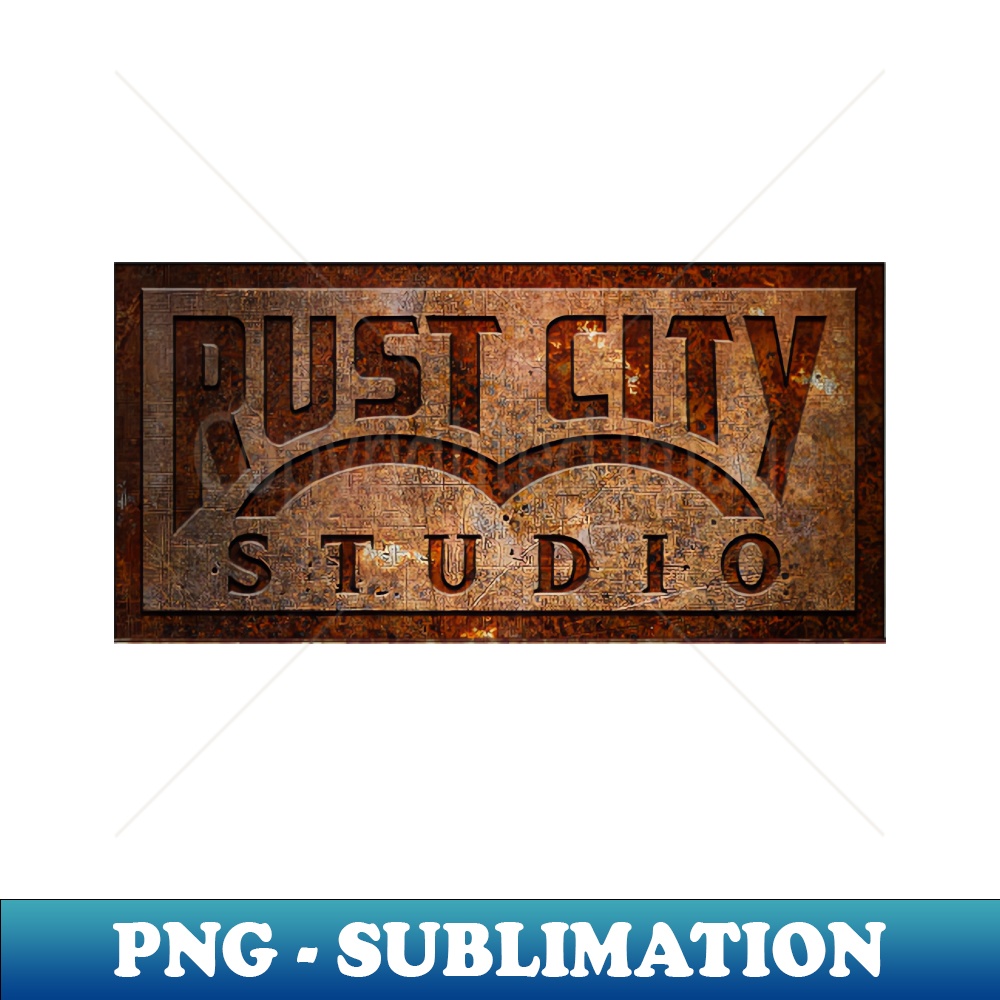 Rust City Studio Logo Rusted Out - PNG Transparent Sublimati - Inspire ...