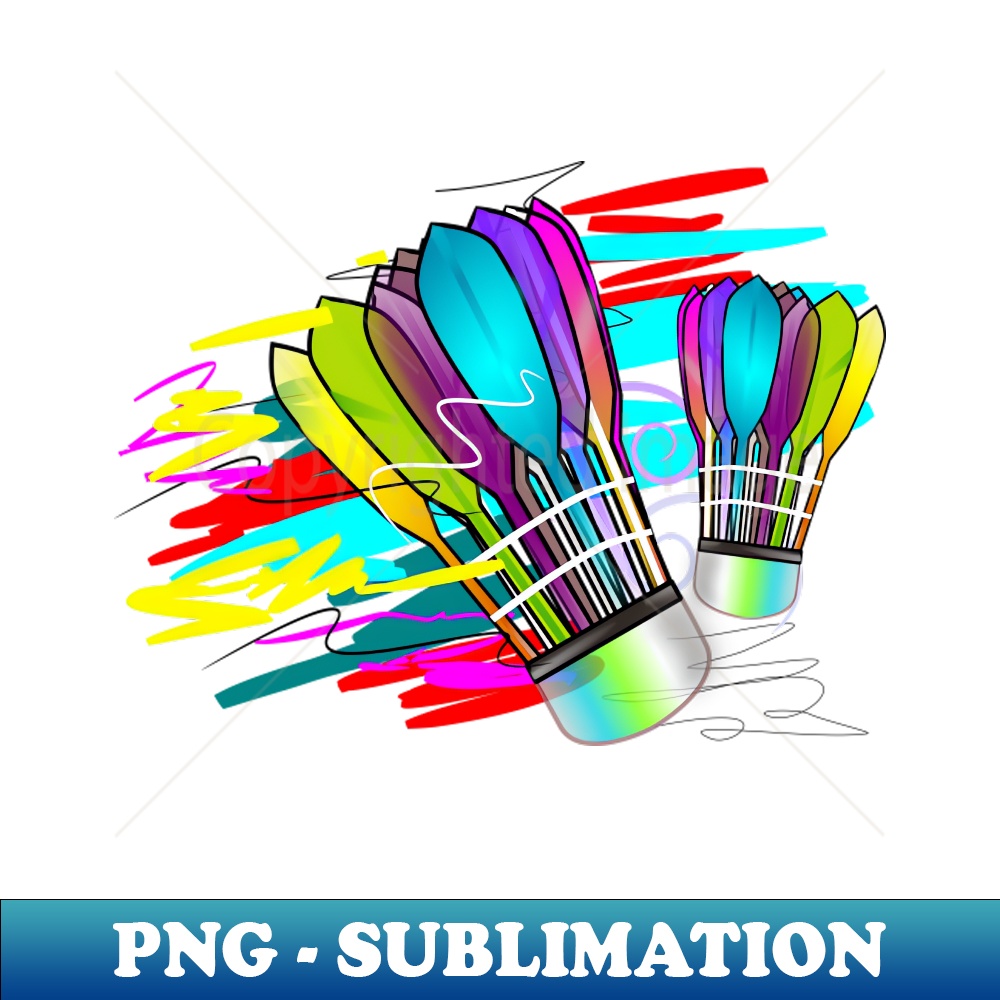 Badminton sport art design - Professional Sublimation Digita | Inspire ...