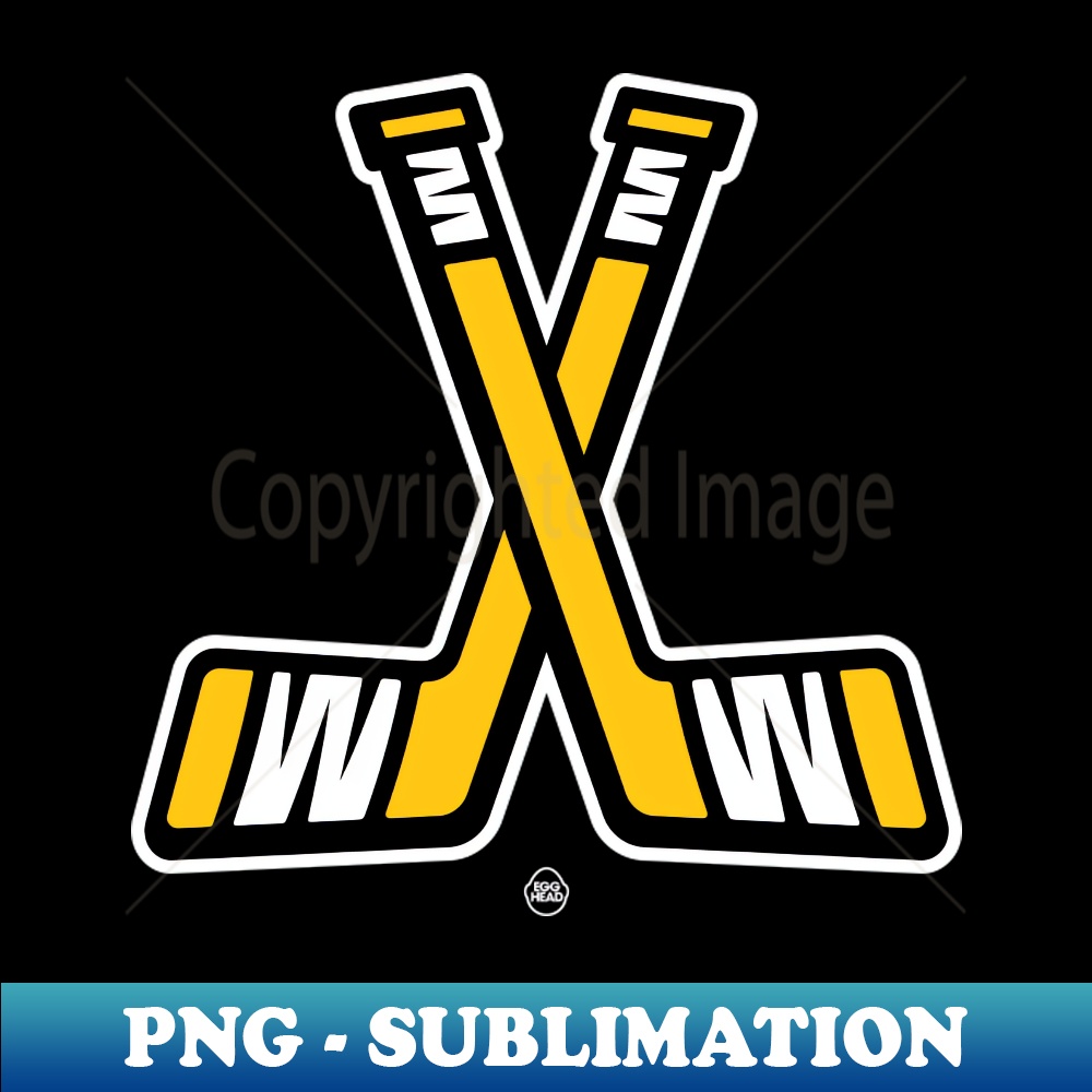 Pittsburgh Hockey Sticks - PNG Transparent Digital Download | Inspire ...