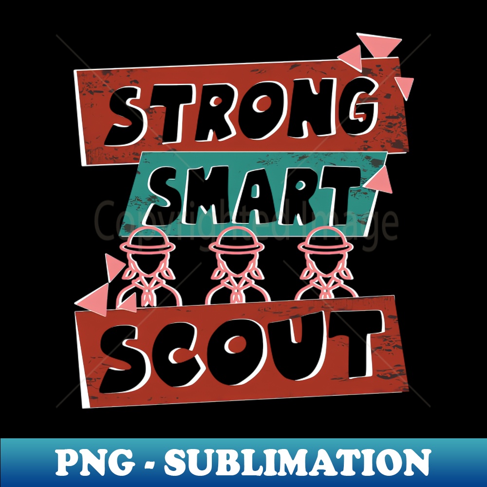 Strong Smart Scout troop leader - PNG Transparent Sublimatio | Inspire ...