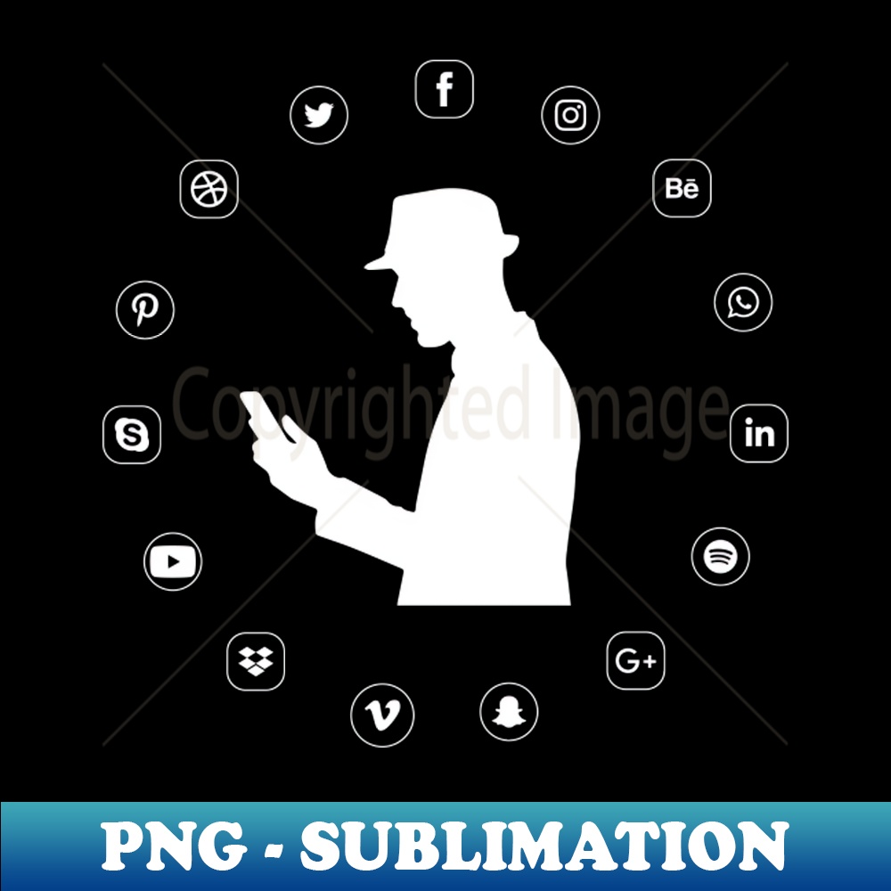 Social media in everyday life - Signature Sublimation PNG Fi | Inspire ...