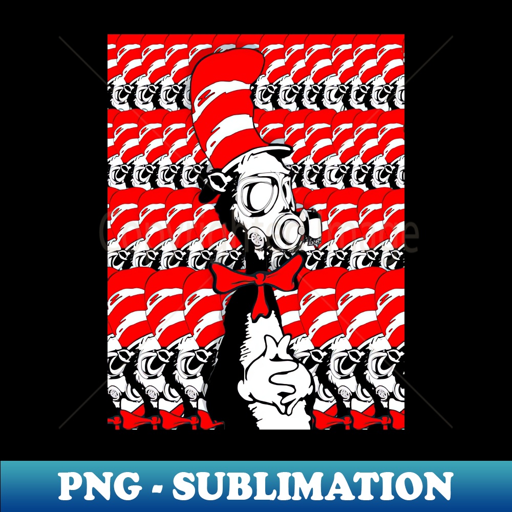 Cat In The Hat Army - Digital Sublimation Download File - Re | Inspire ...