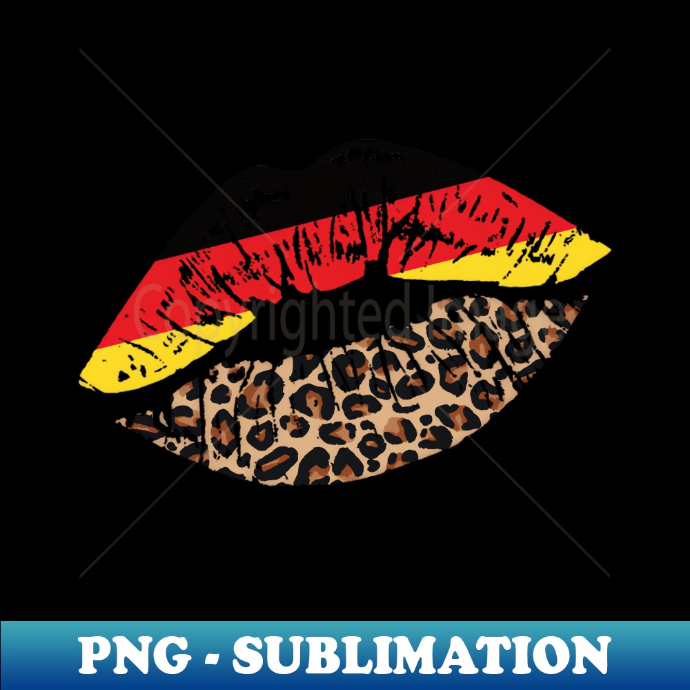 Germany Lips Patriots Kissing Mouth - High-Resolution PNG Su - Inspire ...